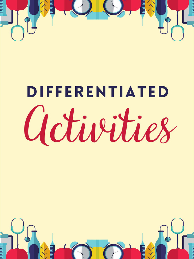 Differentiated Group Activities | PDF
