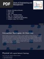 Point To Point Network Topologies | PDF | Network Topology | Computer Network