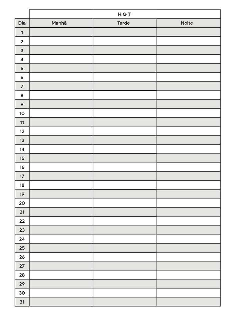 Impressão - HGT | PDF