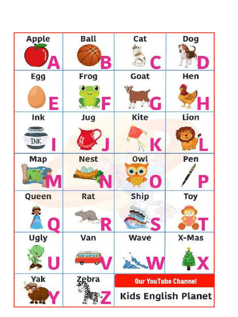 English Alfabet 1 | PDF
