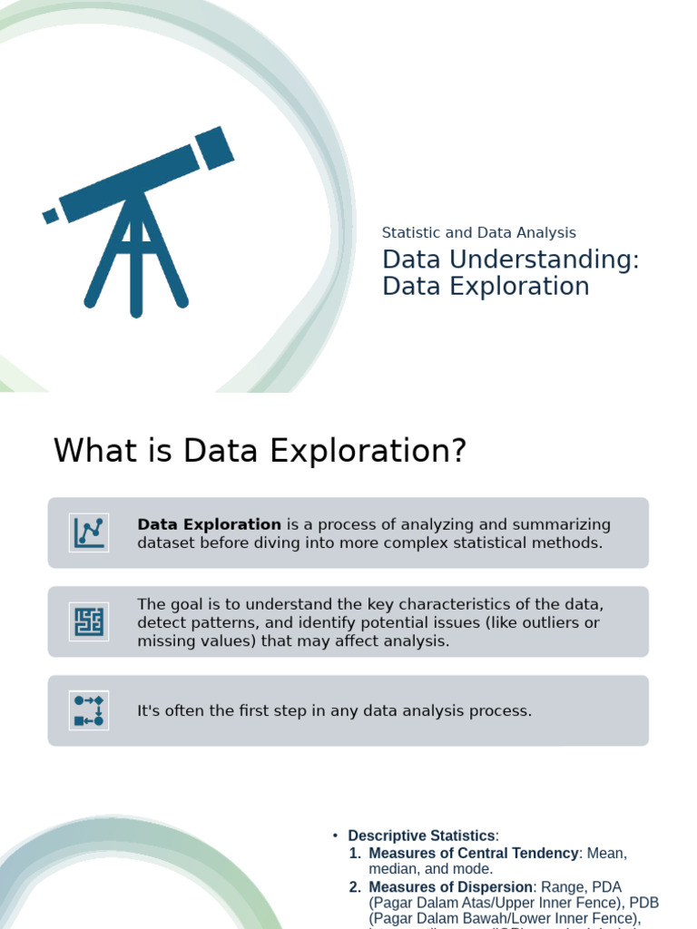Data Exploration - Statistic | PDF | Scientific Method | Applied ...
