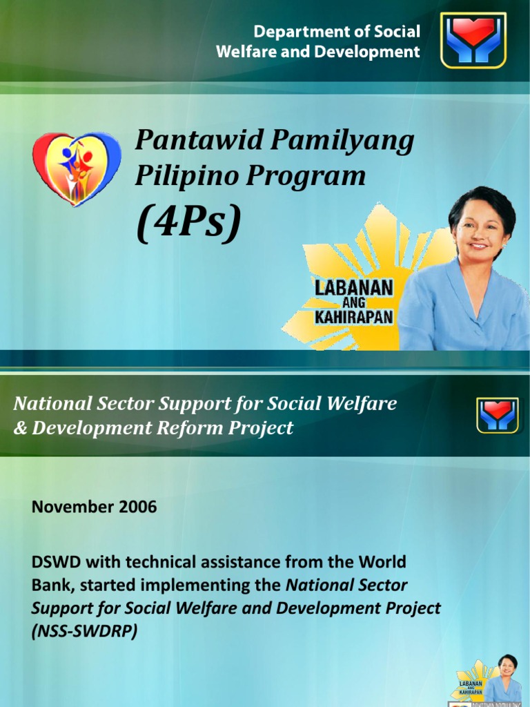 Pantawid Pamilyang Pilipino Program | PDF | Poverty Reduction | Poverty