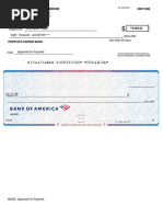 Wells Fargo Check Template | PDF