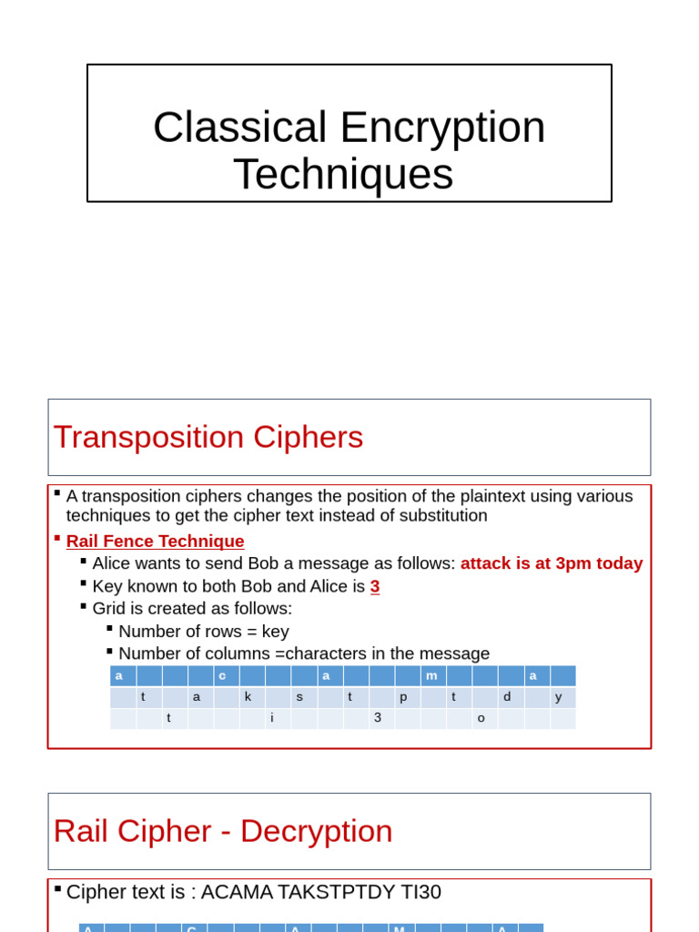 Week3 Classical Encryption (1) | PDF | Cipher | Cyberwarfare