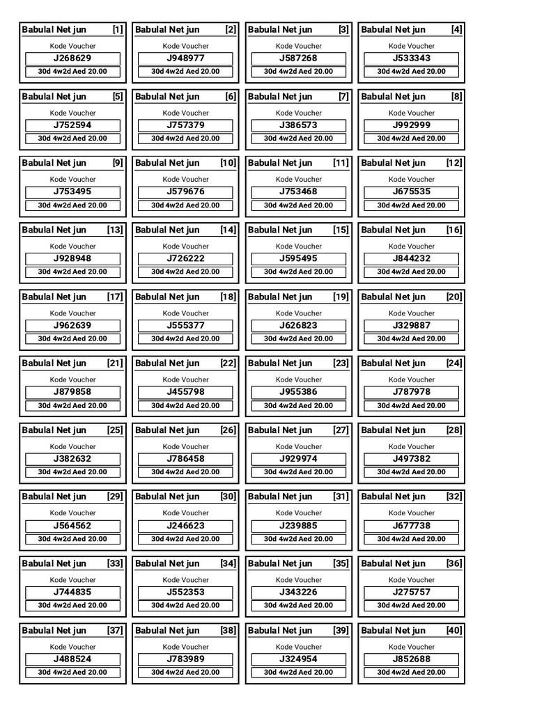 Voucher Babulal Net Jun 30 Days VC 634 06.20.25 | PDF