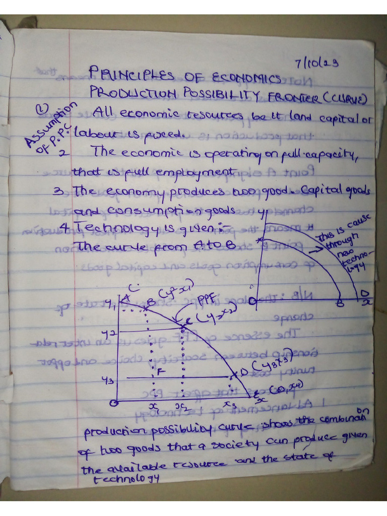 Eco 111 Principles of Economics Note | PDF