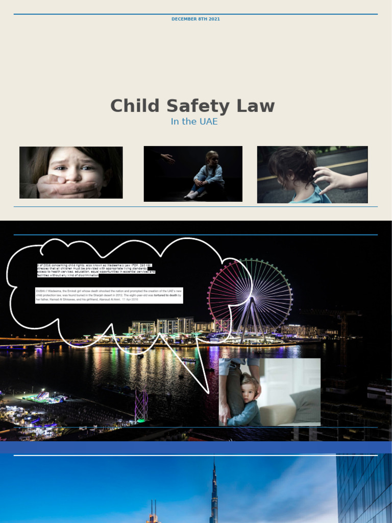 Wadeema's Law: Child Safety in UAE | PDF