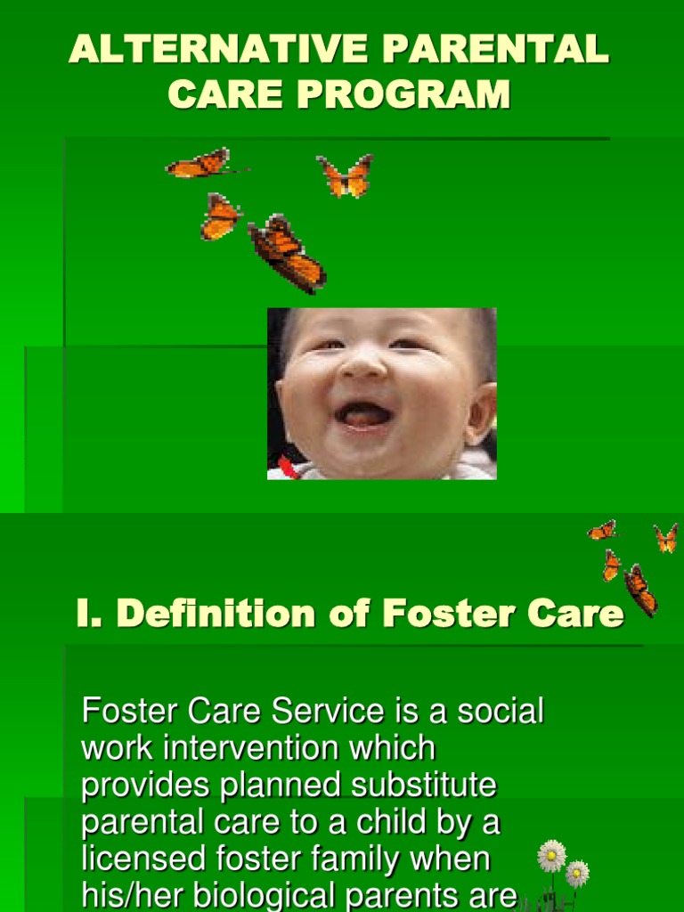 Foster Care-Presentation Power Point | PDF | Foster Care | Adoption