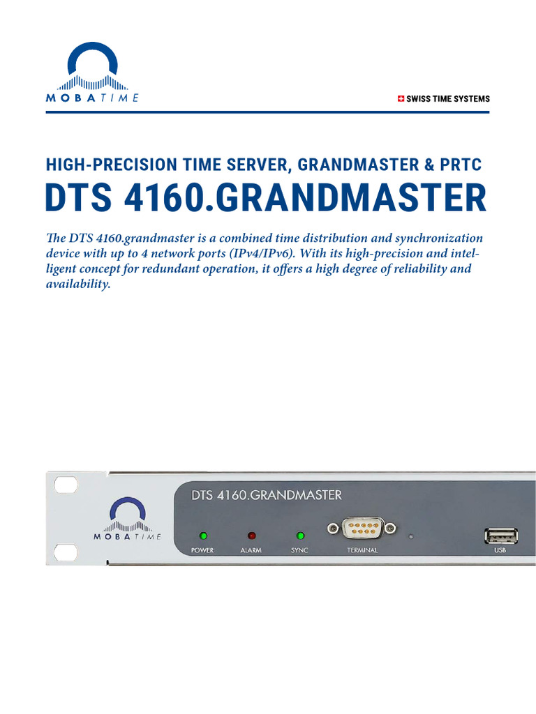 LE 801171.21 DTS 4160 Grandmaster | PDF | Electronics ...