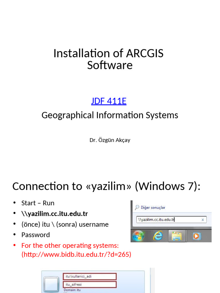 ARCGIS Kurulumu | PDF