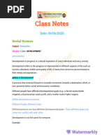 Class 10 Economics Chapter 1 Notes | PDF