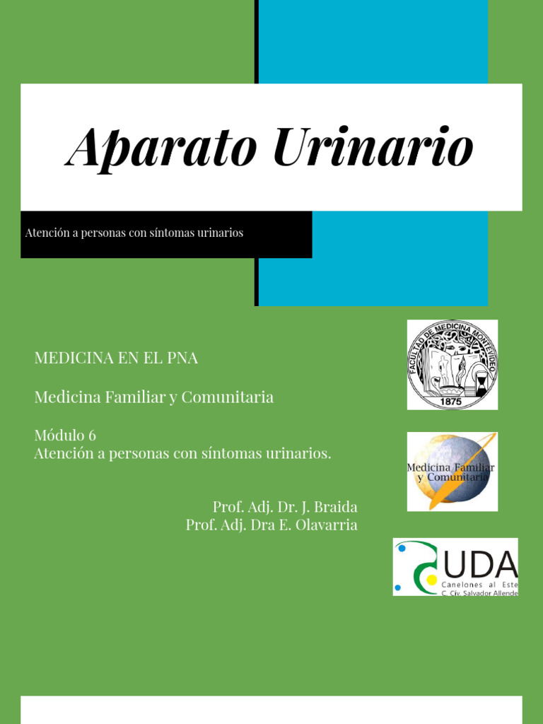 3 - Atencion A Personas Con Sintomas Urinarios | PDF | Infección del ...