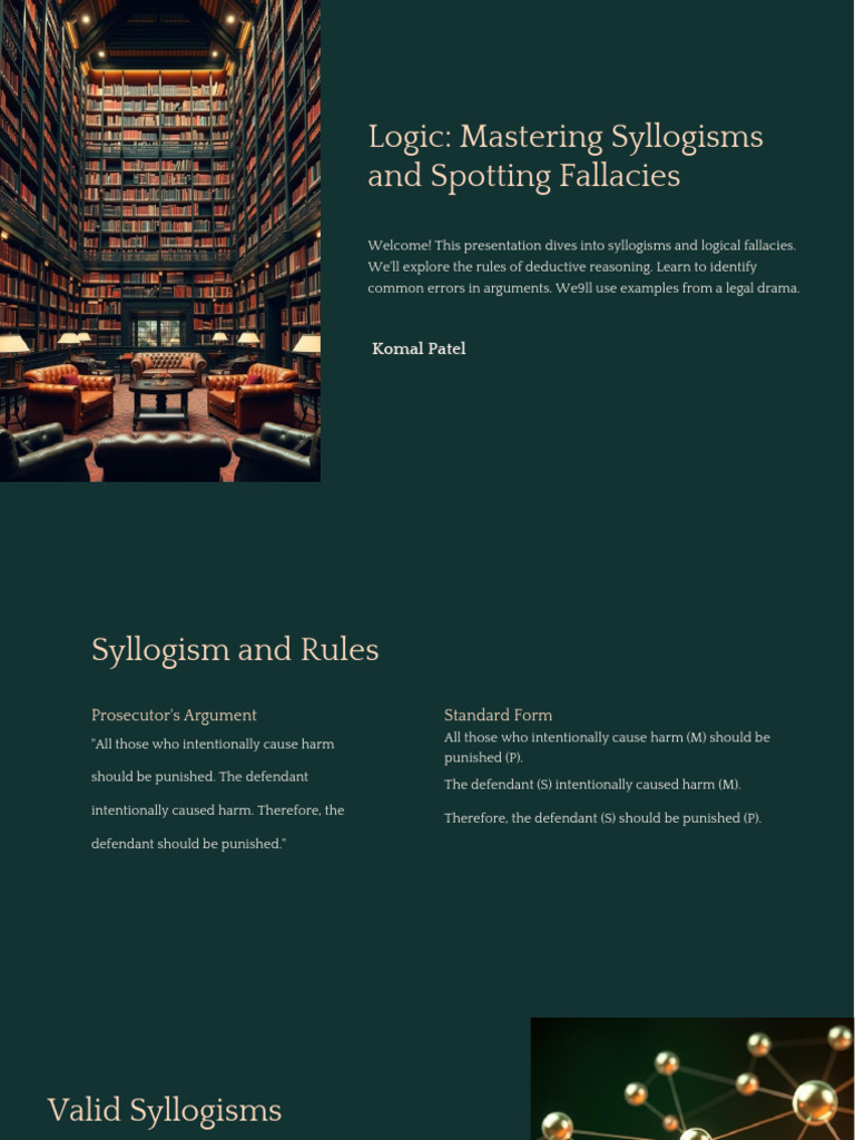 Unlocking Logic Mastering Syllogism | PDF | Argument | Deductive Reasoning