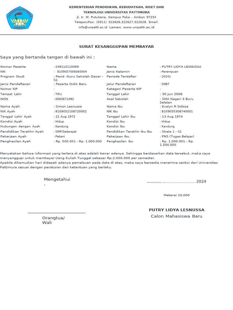 SIDUMABA Dokumen SKM | PDF