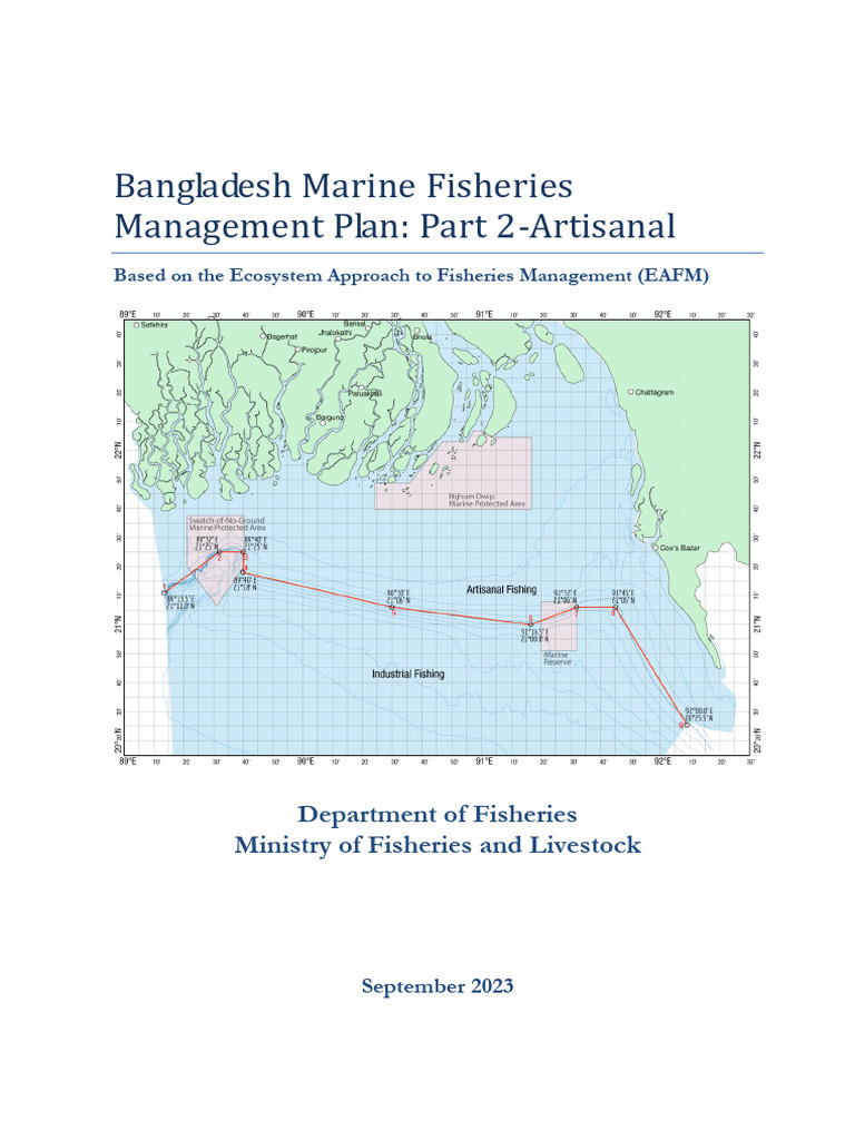 Bangladesh Marine Fisheries Management Plan, Part 2 - Artisanal, DoF ...