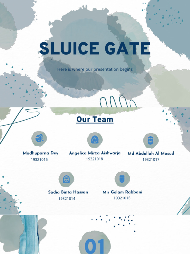 Aquaculture Planning and Engineering Lab Presentation - Sluice Gate | PDF | Concrete | Water