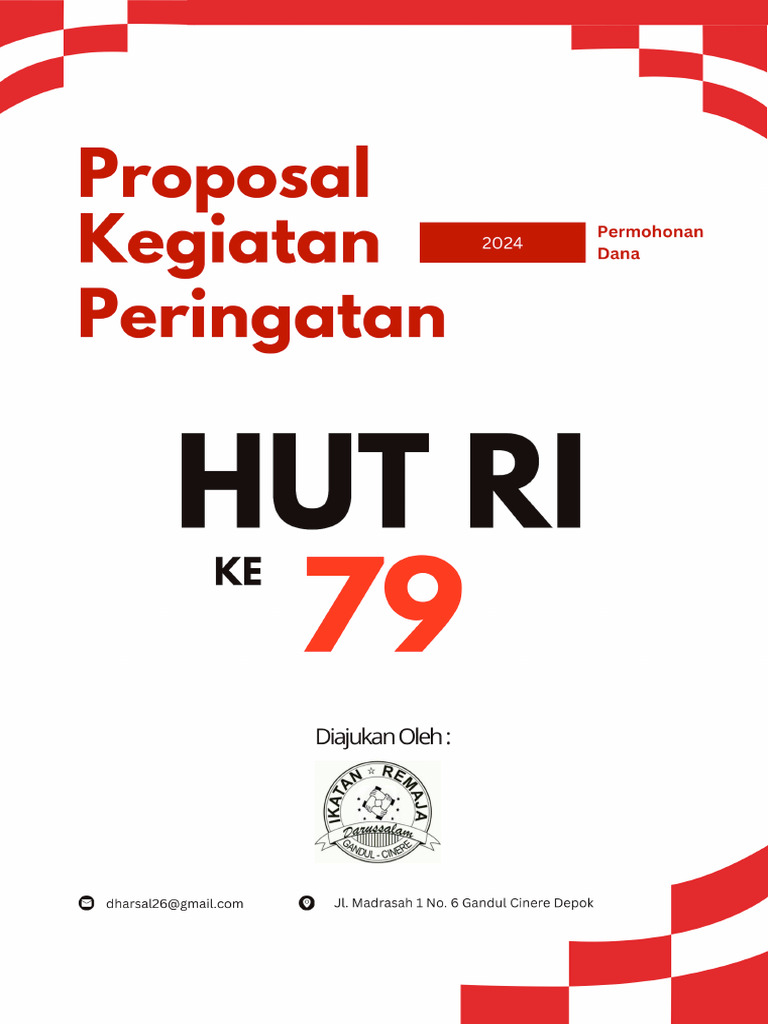 Merah Putih Proposal Rt.26 Kegiatan HUT RI - 20240722 - 123326 - 0000 | PDF