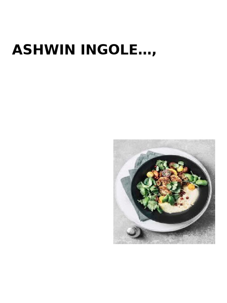 Ashwin Ingole | PDF