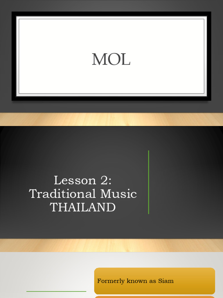 Lesson 2 Music 8 (Thailand& Malaysia) | PDF | Thailand | Malaysia