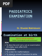 Newborn Assessment NIPE Checklist | PDF | Infants | Childbirth