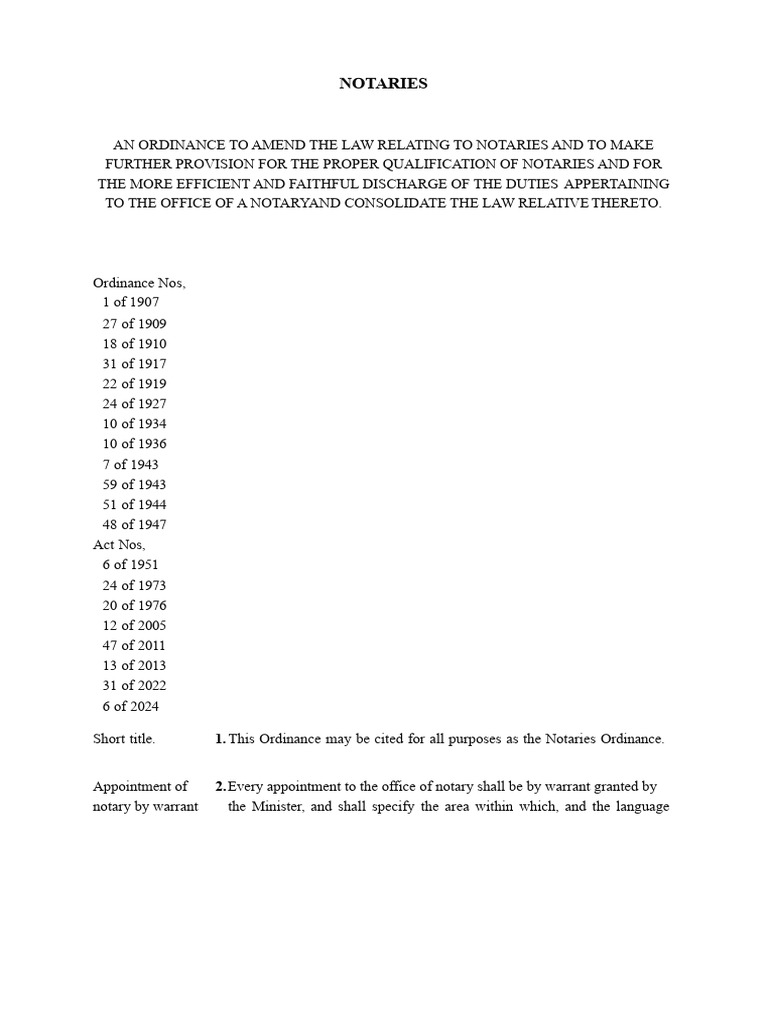 Notaries Consolidated 2024 | PDF | Notary Public | Deed