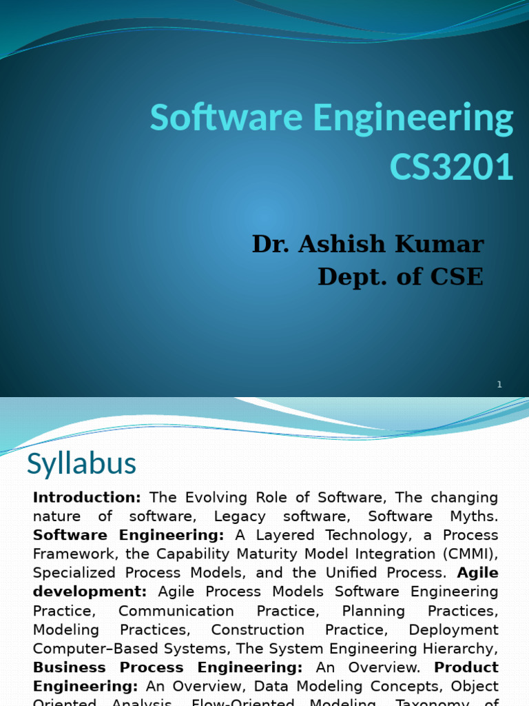 1 - Introduction To Software Engineering | PDF | Software | Software Quality