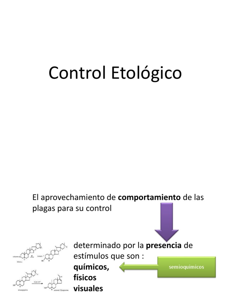 Control Etológico de Plagas con Semioquímicos | PDF | Feromona | Insectos
