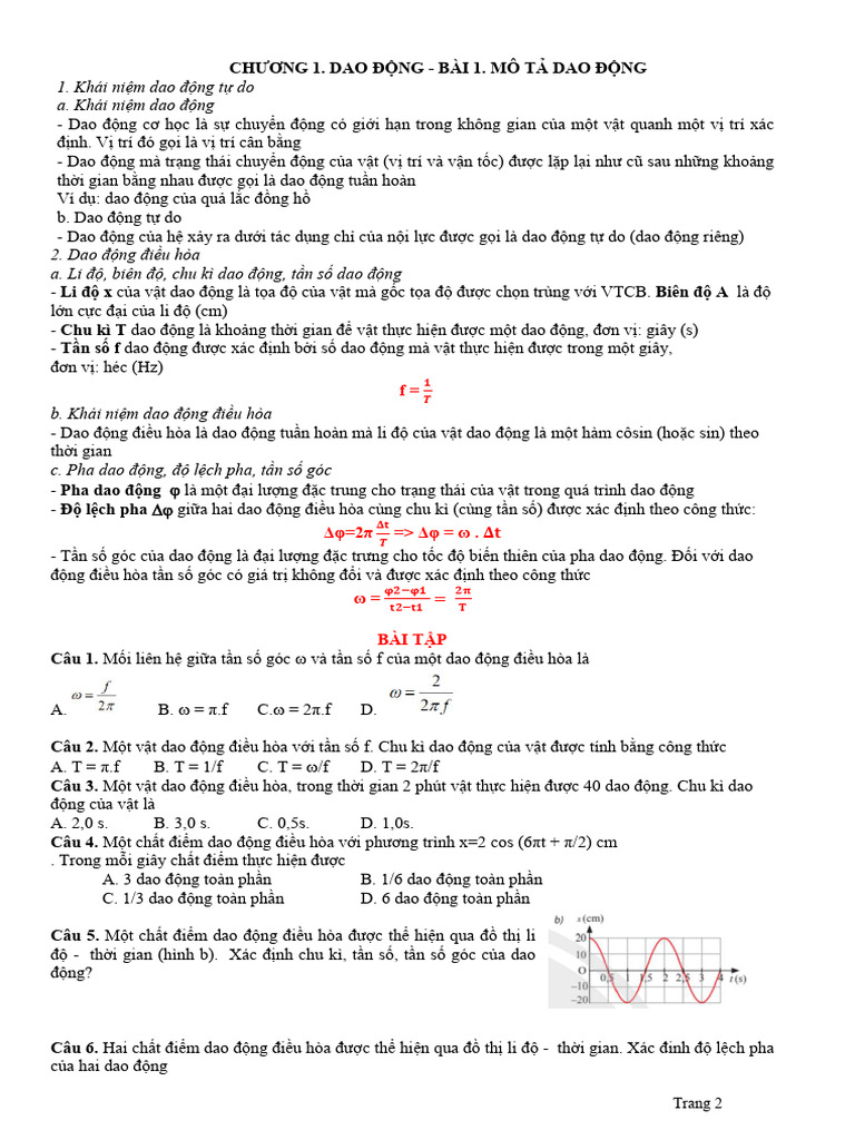 ÔN TẬP KT 15P LÝ | PDF