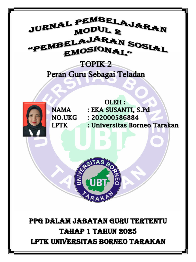 Eka Susanti, S.PD - No - Ukg 202000586884 - Pembelajaran Sosial Emosional | PDF