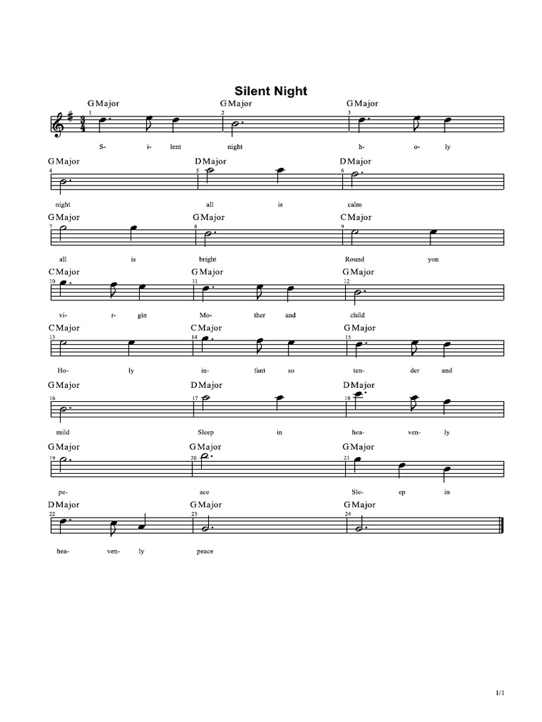 Silent Night | PDF
