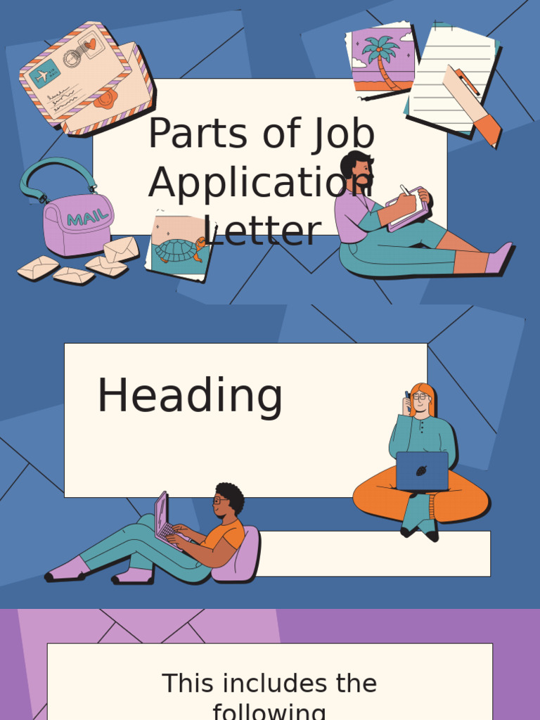 Parts of Job Application Letter | PDF | Marketing | Business