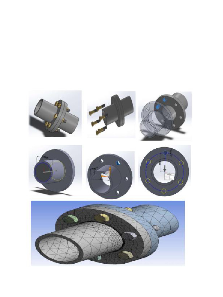 Practicle No: 07: Object: Flange Coupling | PDF