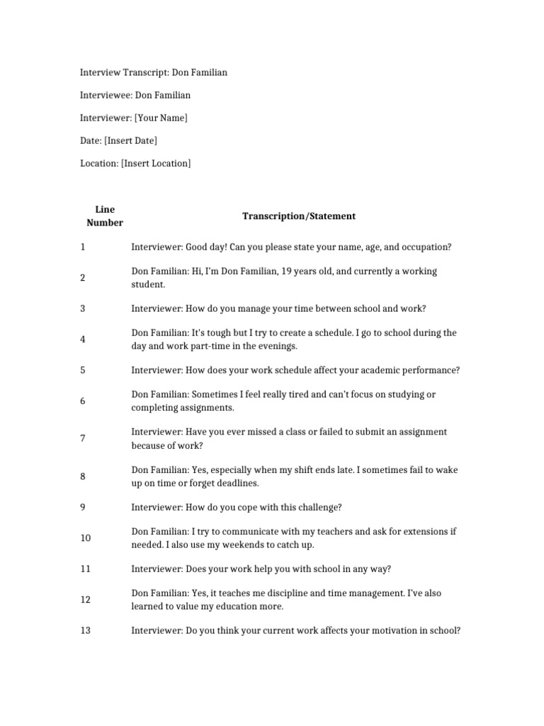 Bible Therapy Interview Don Familian | PDF