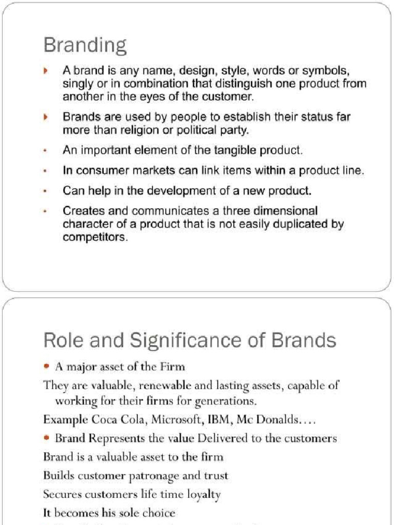 Branding | PDF