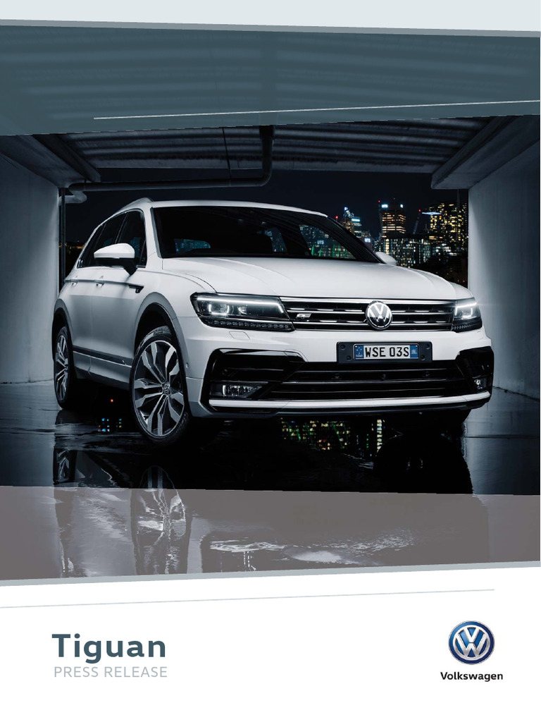 2016 Volkswagen Tiguan Launch Details | PDF | Four Wheel Drive | Clutch