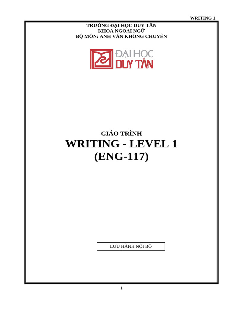 Writing Level 1 | PDF | Subject (Grammar) | Adverb