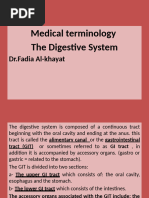 Digestive System Terminology Guide | PDF | Gastrointestinal Tract ...