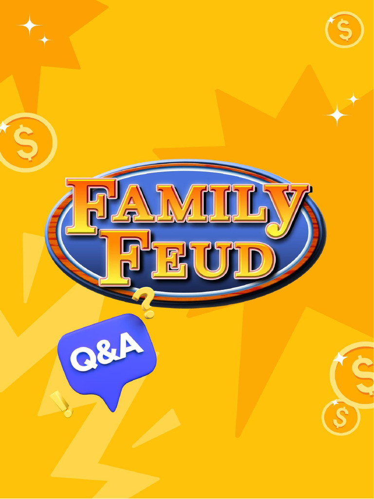 Hilarious Family Feud Questions List | PDF