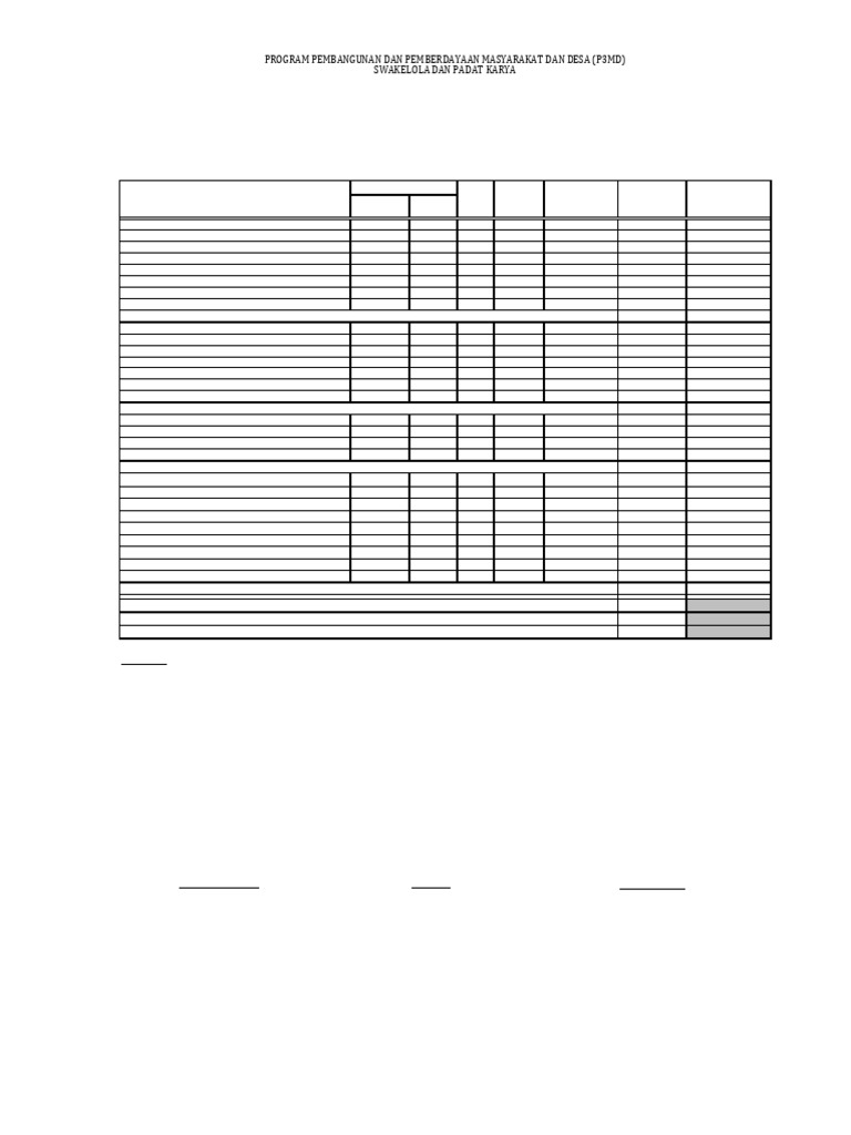 Rab Banprov Paving Block Kp. Cibengkung | PDF