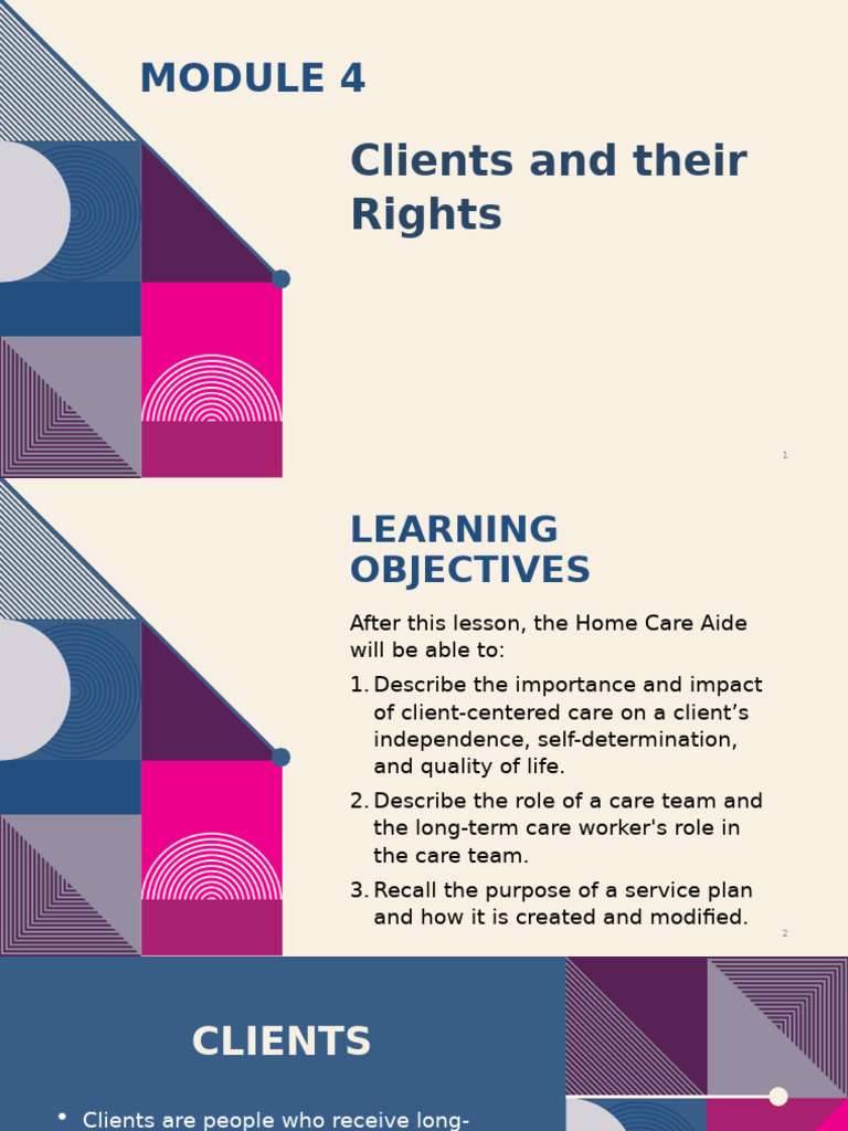 Clients and Their Rights | PDF | Power Of Attorney | Health Care