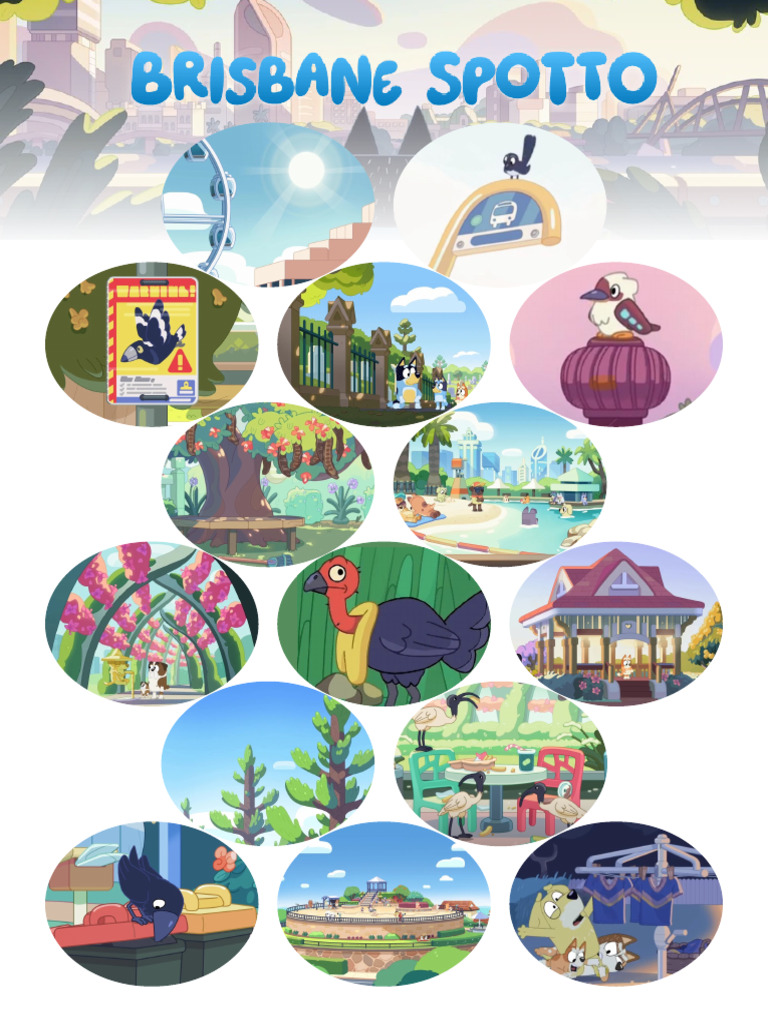 Bluey Brisbane Spotto | PDF