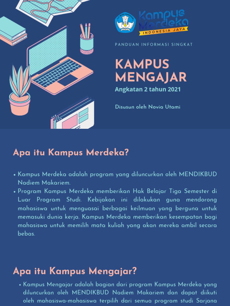 Panduan Kampus Merdeka oleh Novia Utami | PDF