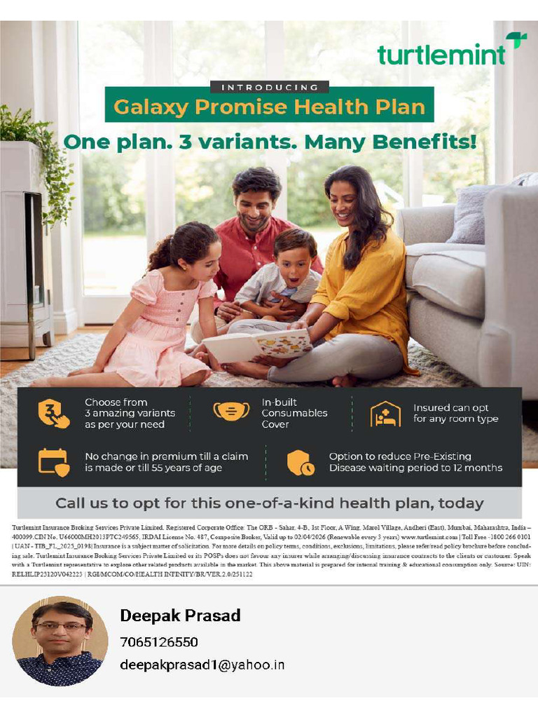Galaxy Promise Health Plan - Variants | PDF