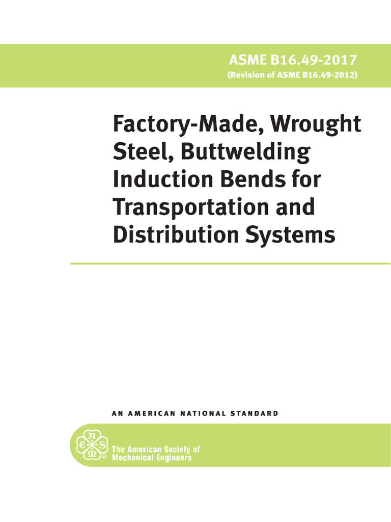 Asme B16.49-2017 | PDF