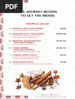 TDH Menu Oct 23B | PDF | Indian Cuisine | Food And Drink Preparation