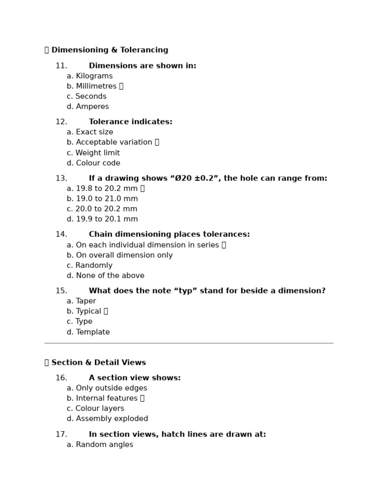 Smaw nc2 Interpret Drawing and Sketches Part2 | PDF