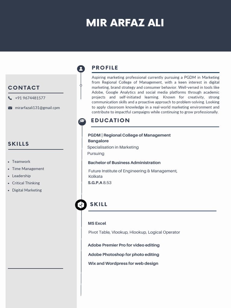 Blue and Gray Simple Professional CV Resume - 20250604 - 222441 - 0000 | PDF