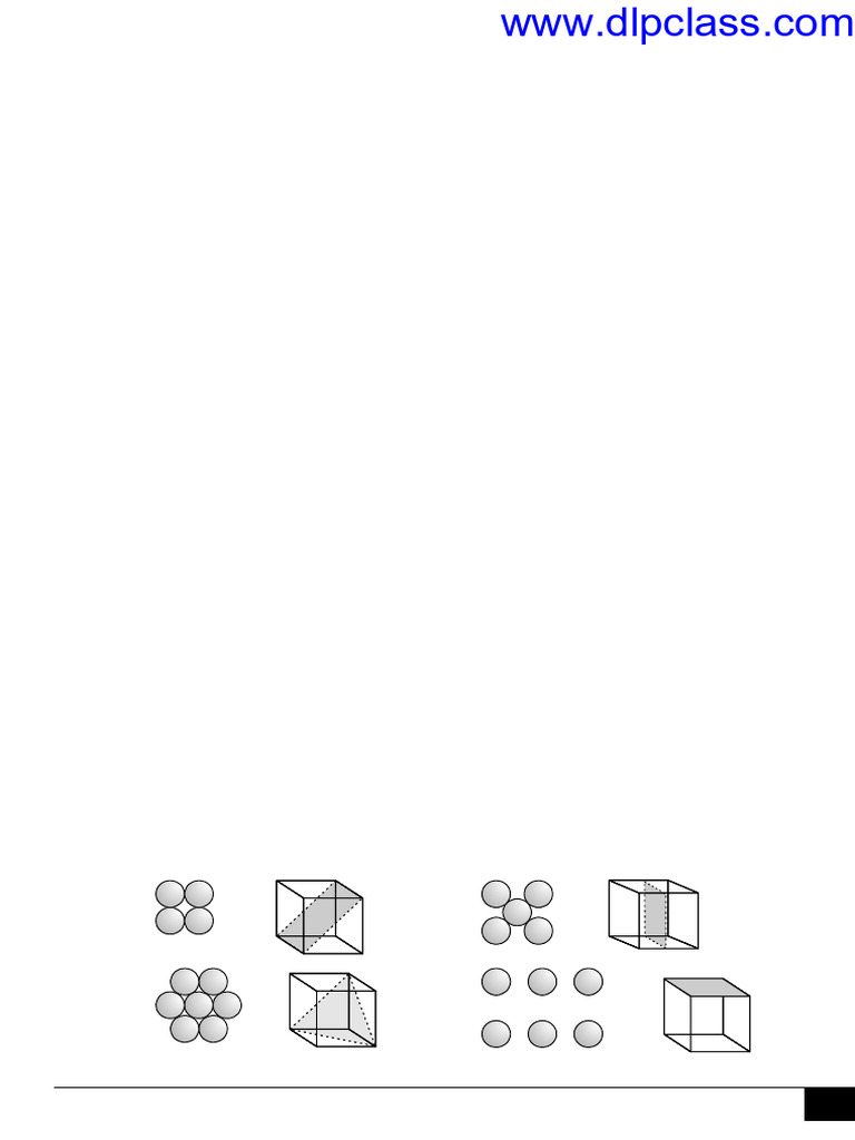Solid State Question Banks | PDF | Crystal Structure | Mineralogy