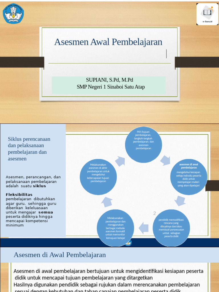1.4 Asesmen Awal Pembelajaran | PDF