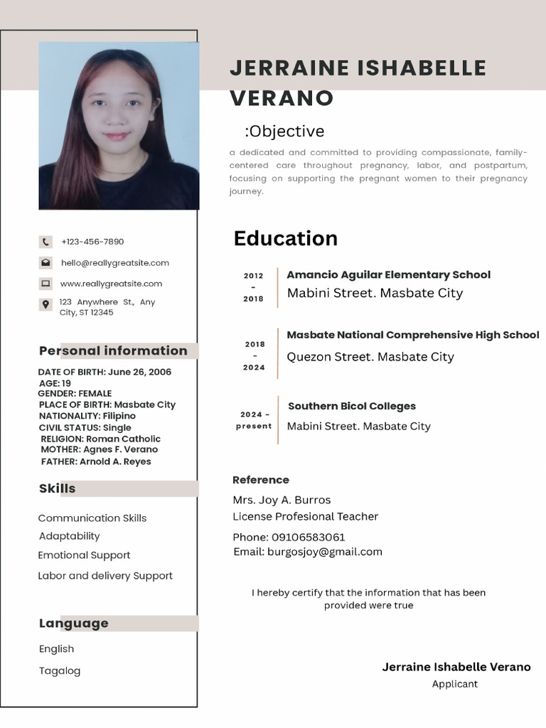 Simple Professional CV Resume 20250620 165431 0000 | PDF